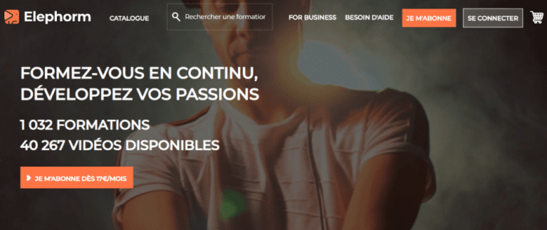 Elephorm : Apprenez à votre rythme avec l’excellence de la formation ...